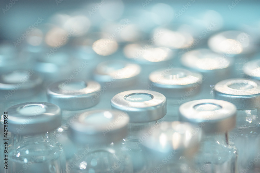 Coronavirus vaccine: covid-19 bottle vaccination. Coronavirus vaccine ...