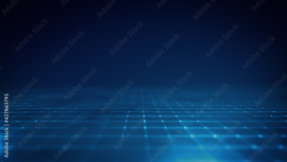 Abstract Digital Data Plexus Technology Background/ 4k animation of an abstract plexus shape ...