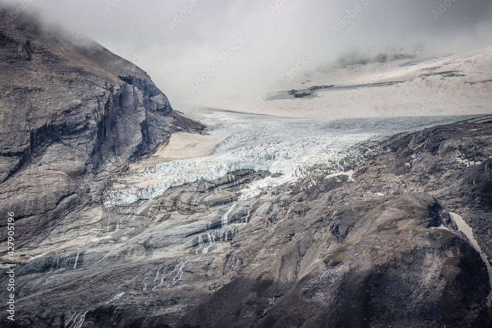Gletscher in den Alpen Stock Photo | Adobe Stock