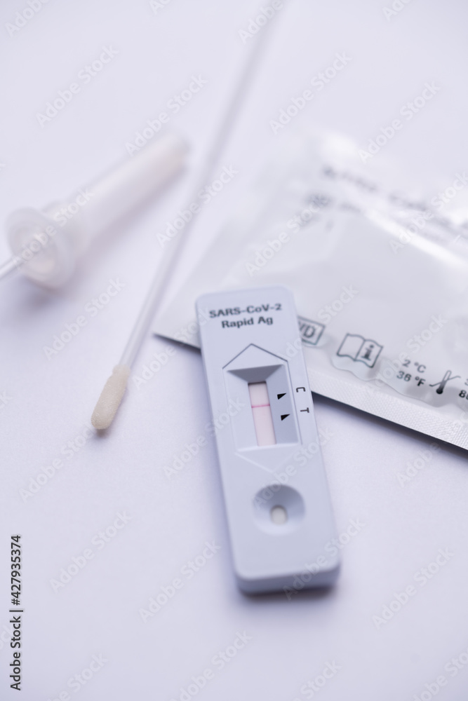 Sars Cov 2 rapid antigen test nasal kit. Self test. test at home ...
