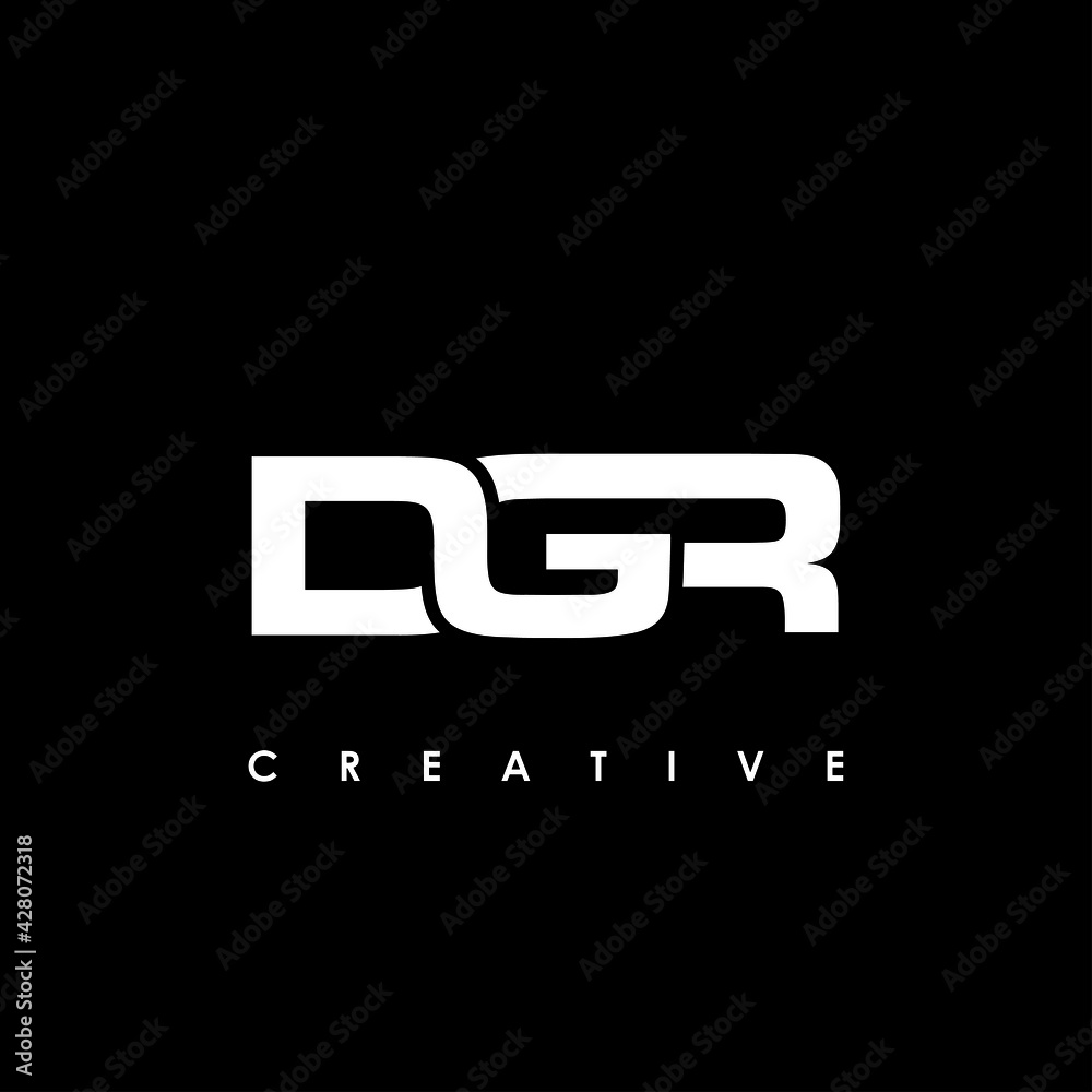 DGR Letter Initial Logo Design Template Vector Illustration Stock ...