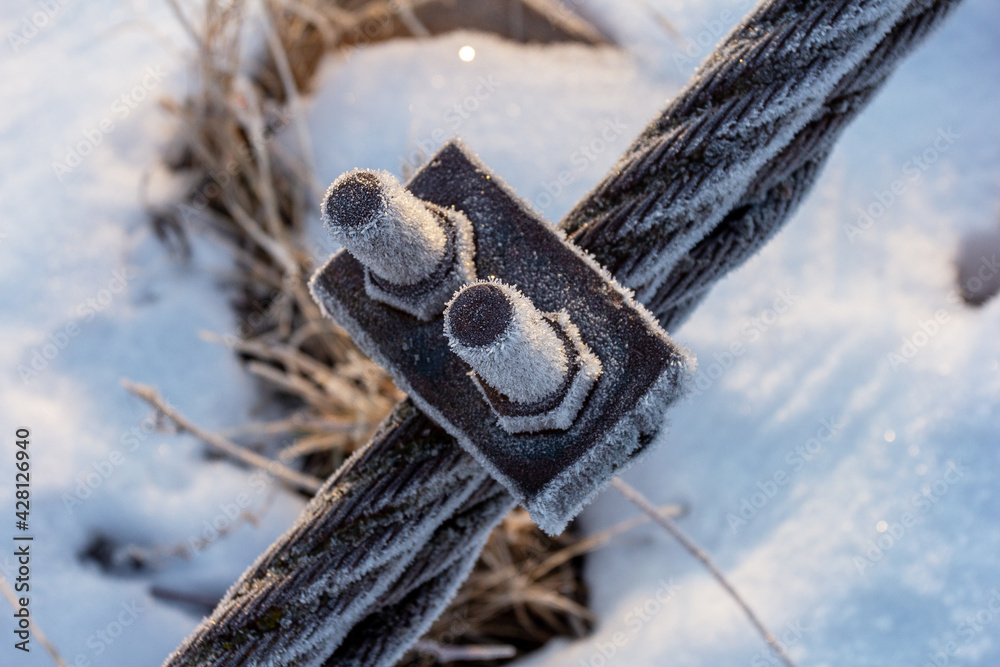 The steel cable used for fixing the suspension bridge and the types of ...