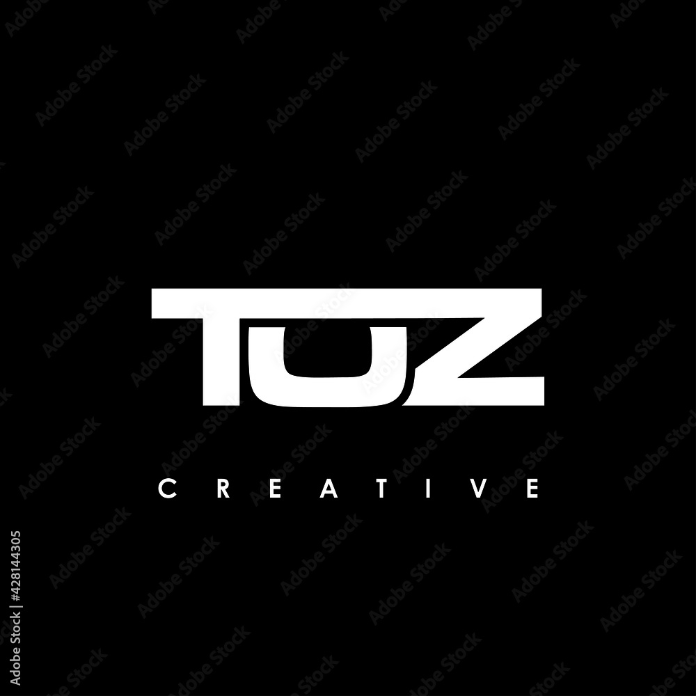 TOZ Letter Initial Logo Design Template Vector Illustration Stock ...