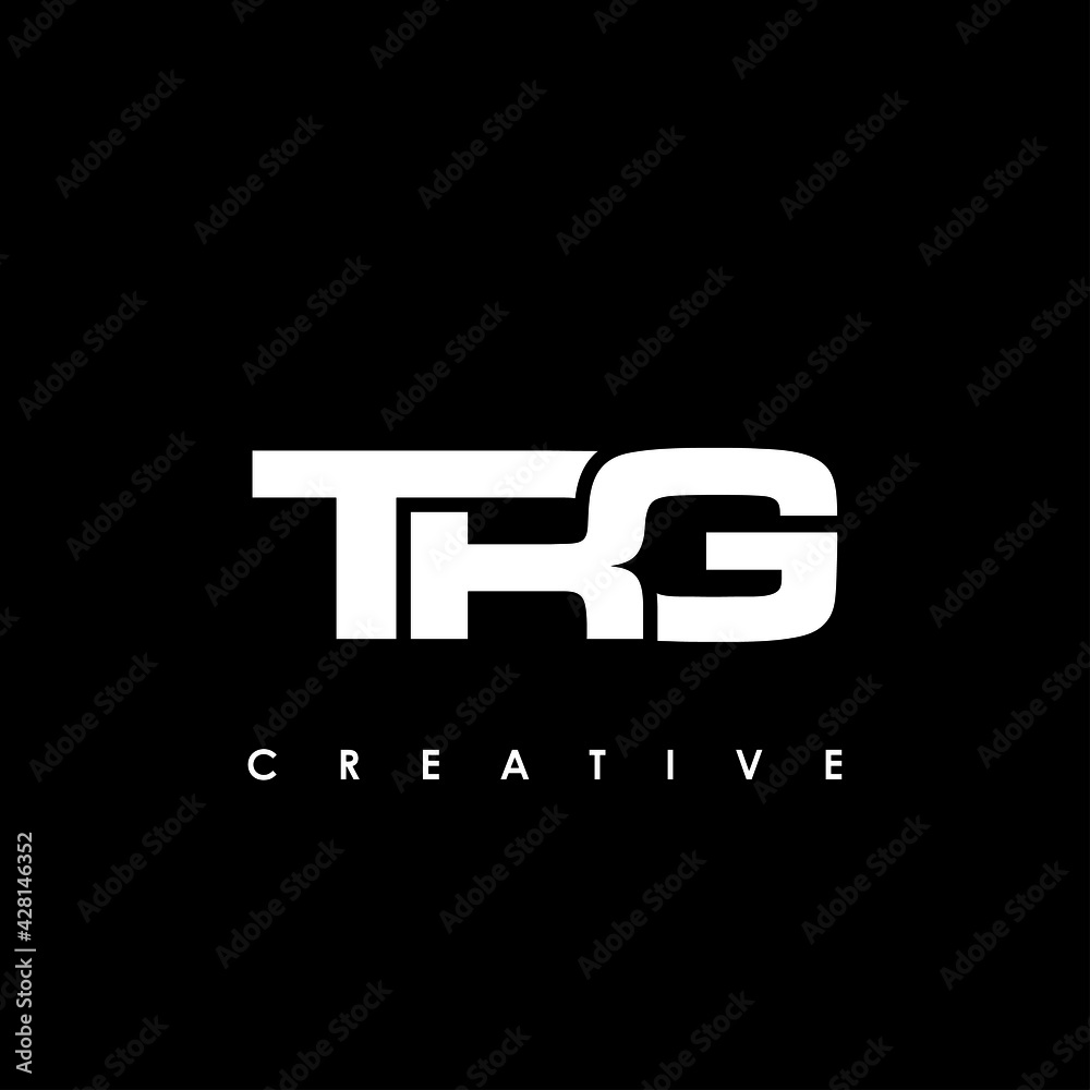 TRG Letter Initial Logo Design Template Vector Illustration Stock ...
