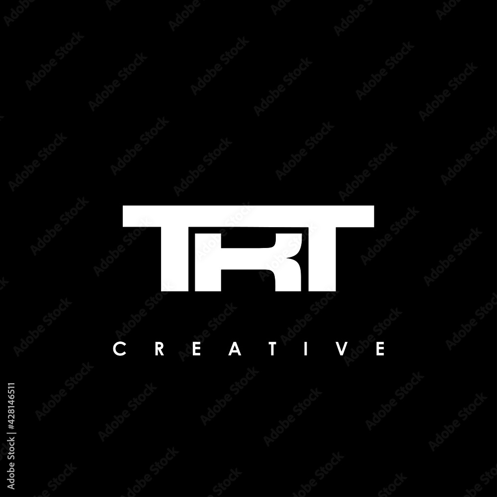 Vetor de TRT Letter Initial Logo Design Template Vector Illustration do ...