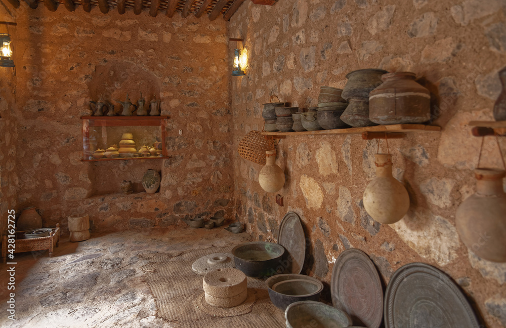 Clay Ceramics, Clay Pots, Khasab, Musandam, Oman Stock Photo | Adobe Stock