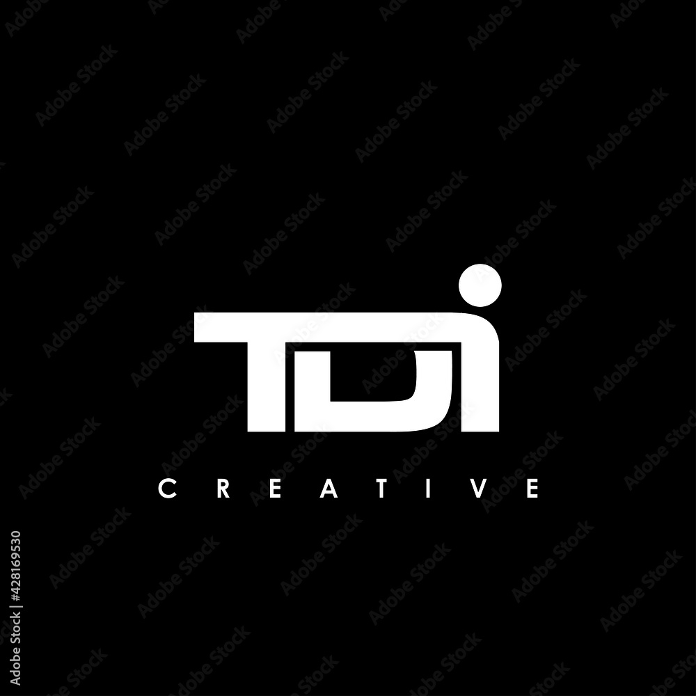 Vetor de TDI Letter Initial Logo Design Template Vector Illustration do ...