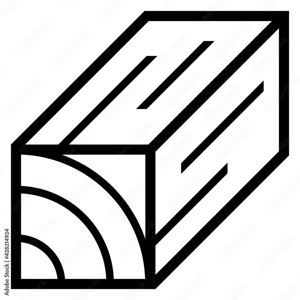 ngi1215 NewGraphicIcon ngi - german - Kantholz / Balken - Bauholz Holz ...