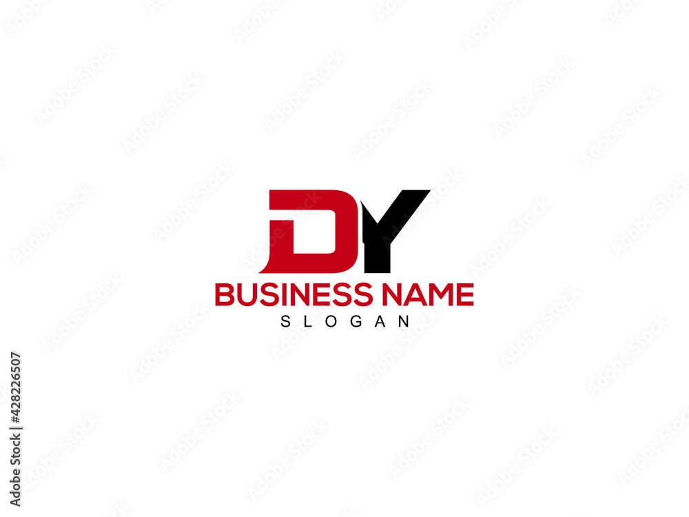 DY Letter Logo, dy logo icon vector for business Stock Vector | Adobe Stock