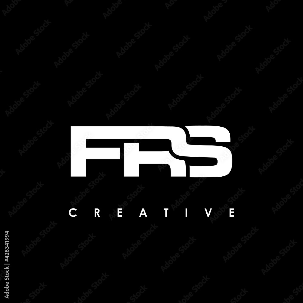 FRS Letter Initial Logo Design Template Vector Illustration Stock ...