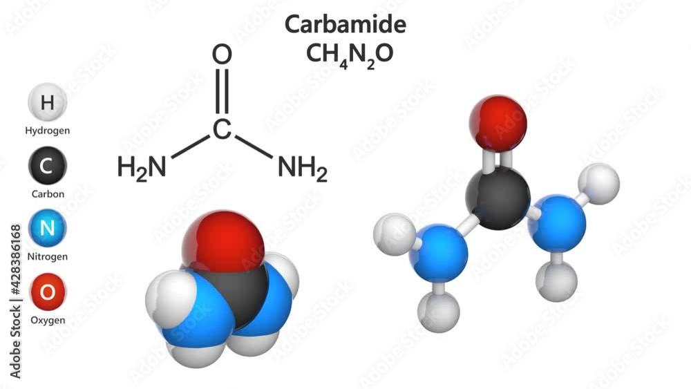 Urea, also known as carbamide, is an organic compound with the chemical ...