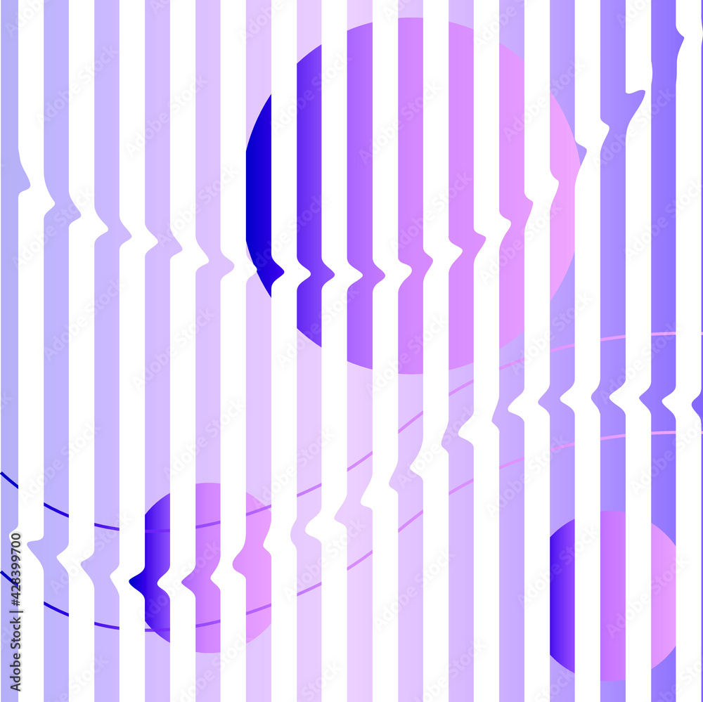 The shapes of levitating spheres colored in the gradient of different ...