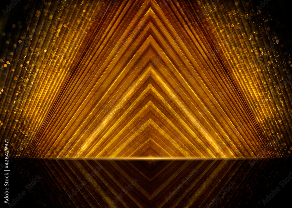 gold background for cosmetics product Stock Photo | Adobe Stock