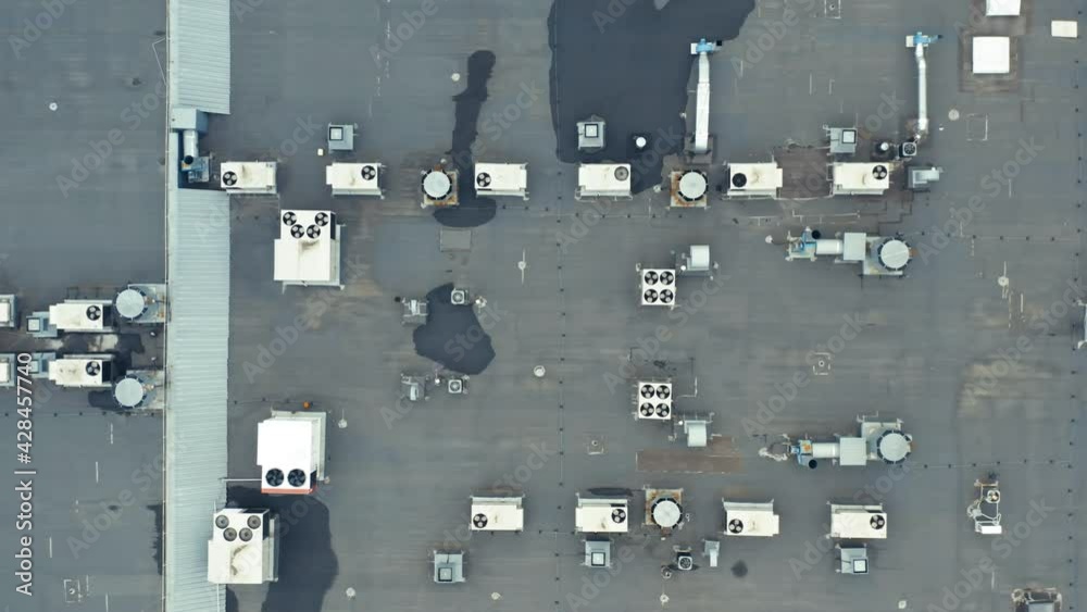 Heating, ventilation and air conditioning systems installed on a ...