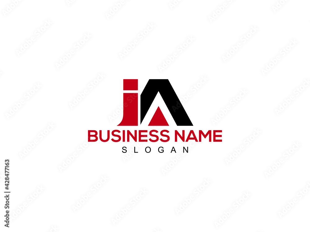 Letter IA Logo, ia logo icon vector for business Stock Vector | Adobe Stock