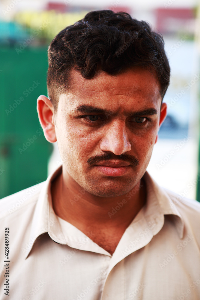 Adult Pathan Man Stock Photo | Adobe Stock
