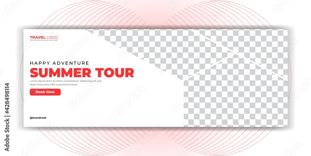 Travel Tour Agency Social Media Post Facebook Cover Page Timeline Web ...