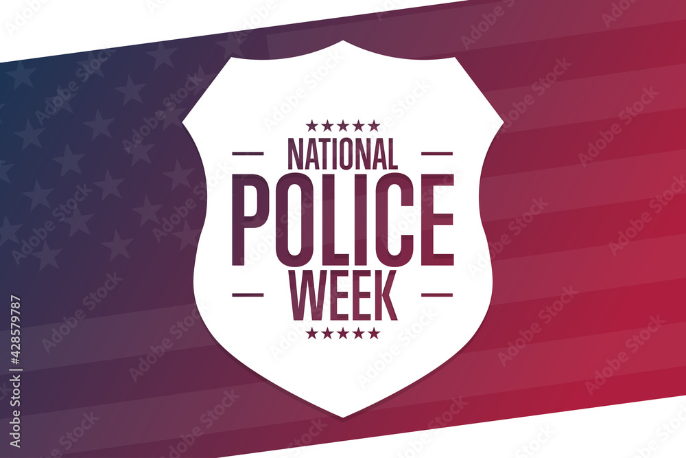 National Police Week. Holiday concept. Template for background, banner ...