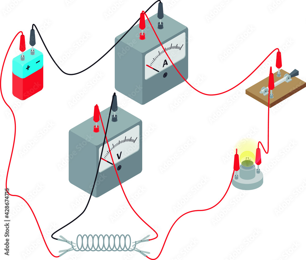 Photo & Art Print Ohm's law diagram, Patrícia F. Carvalho