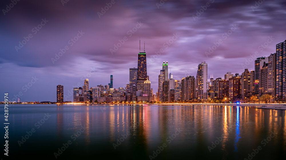 Foto de Chicago's Evolving Skyline do Stock | Adobe Stock