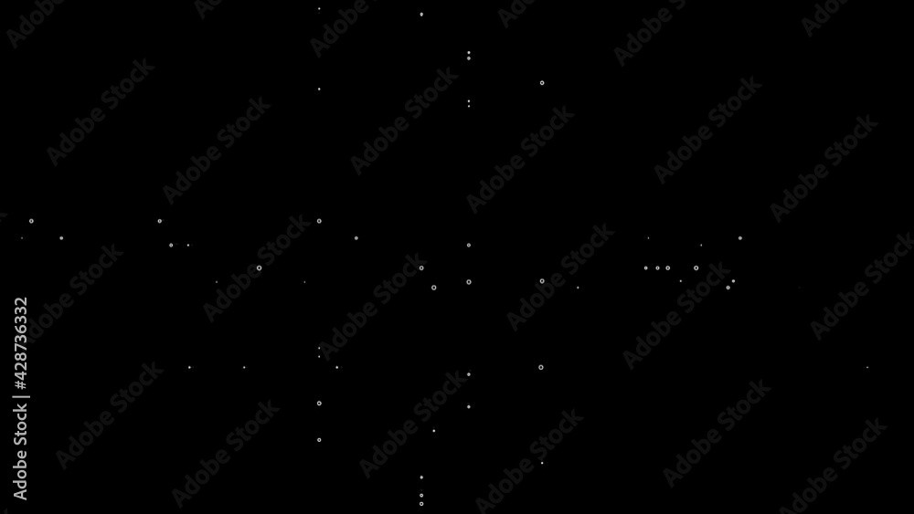 Abstract digital background made of different shapes with hight ...