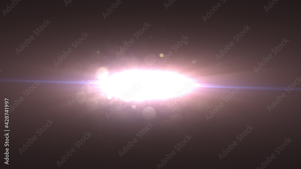 4k animation of dynamic flash light leaks turning optical lens flares ...