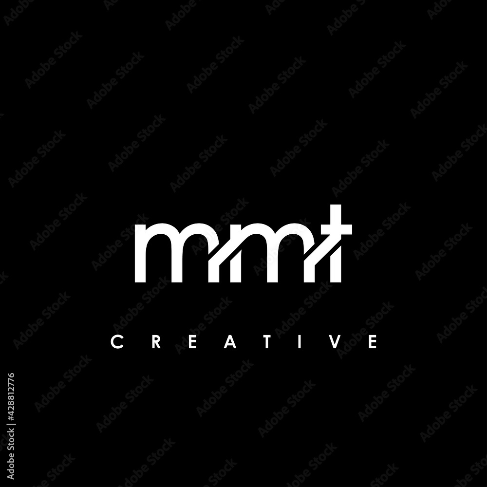 MMT Letter Initial Logo Design Template Vector Illustration Stock ...