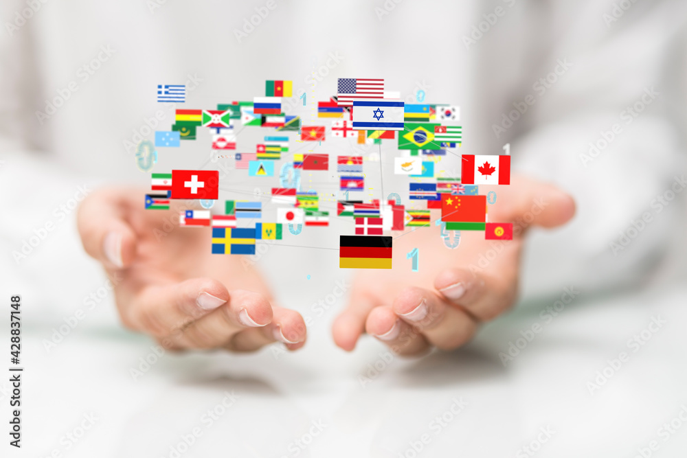 All official national flags of the world Stock Photo | Adobe Stock