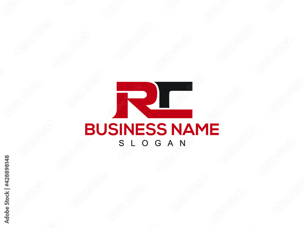 RC Letter Logo, rc logo icon vector for business Stock Vector | Adobe Stock