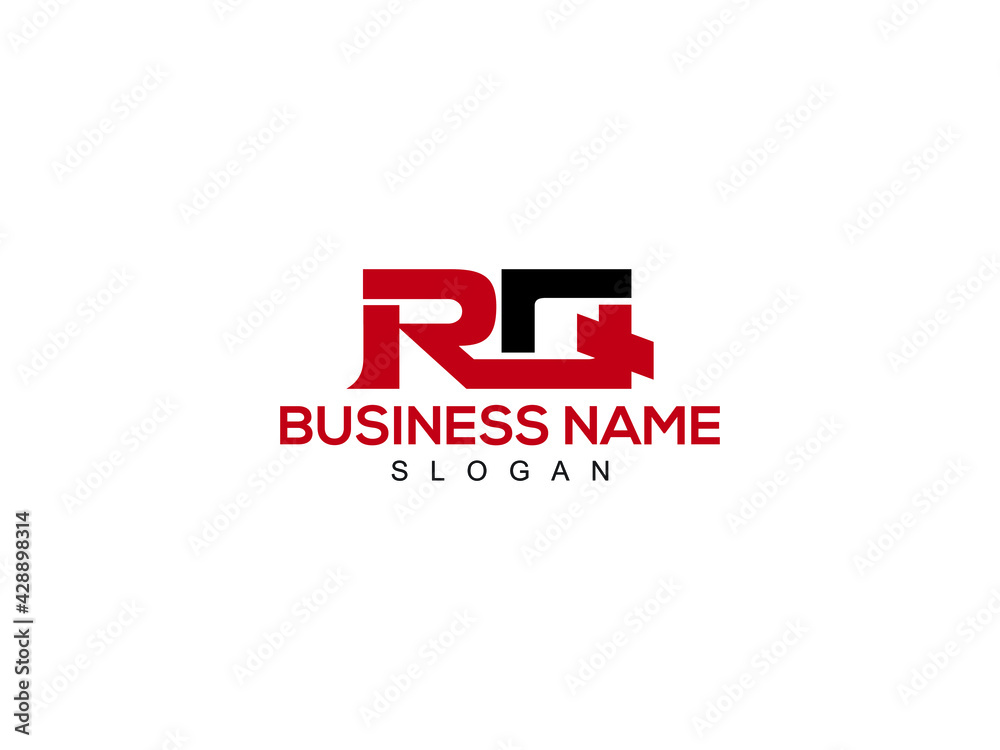 RQ Letter Logo, rq logo icon vector for business Stock Vector | Adobe Stock