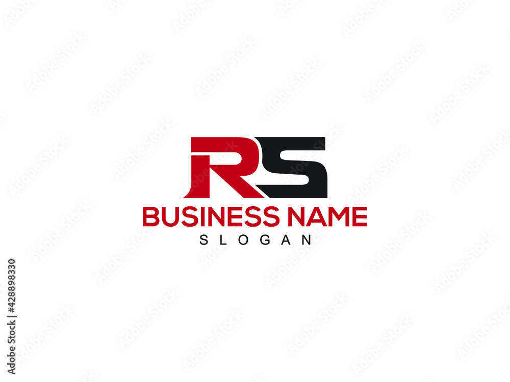 RS Letter Logo, rs logo icon vector for business Stock Vector | Adobe Stock