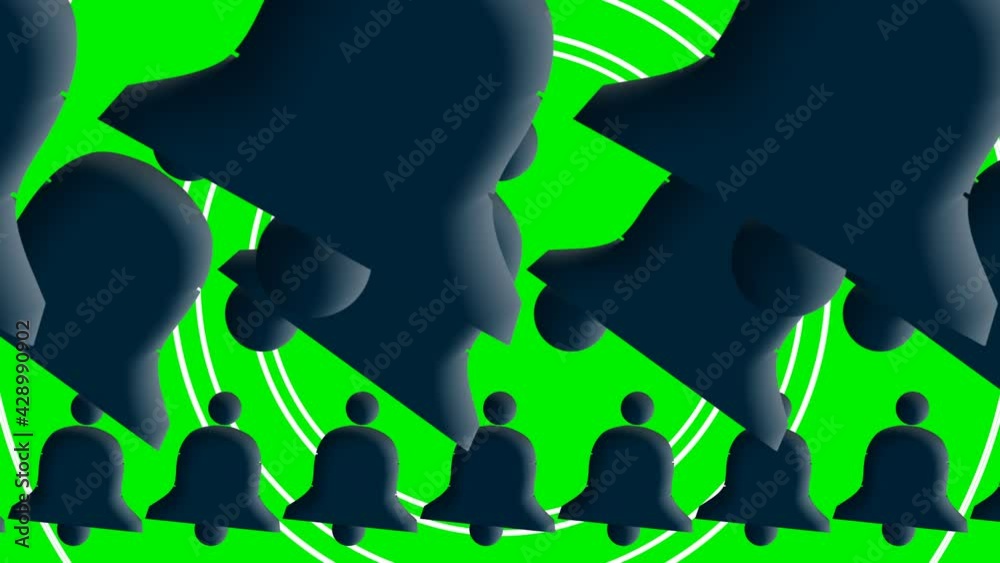 ANIMATED CHURCH BELLS Animated church bells ringing.Green screen/alpha ...