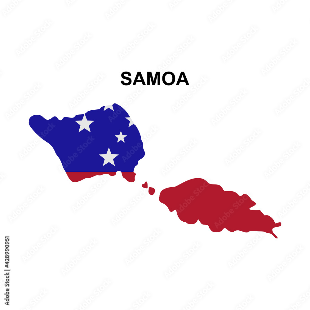 maps of Samoa icon vector sign symbol Stock Vector | Adobe Stock