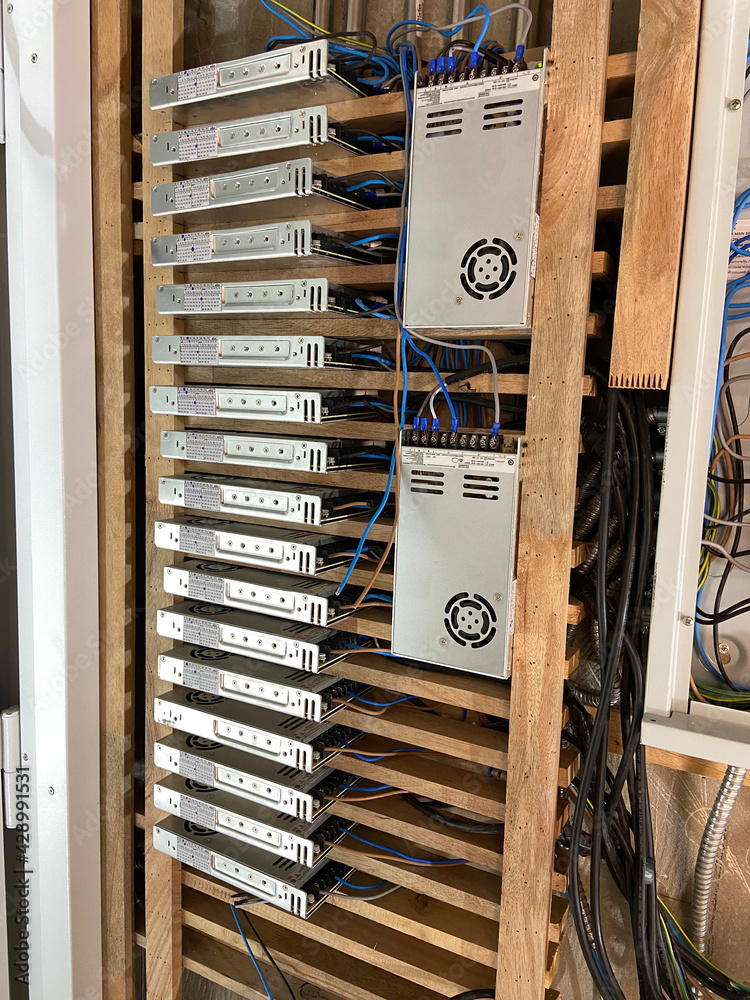 Electrical switch control box, electrical switch cabinet in industrial ...