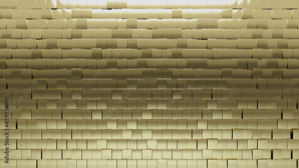 Polished, Square Wall background with tiles. 3D, tile Wallpaper with ...