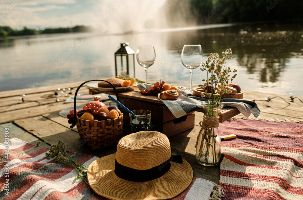 Romantic Picnic Setting