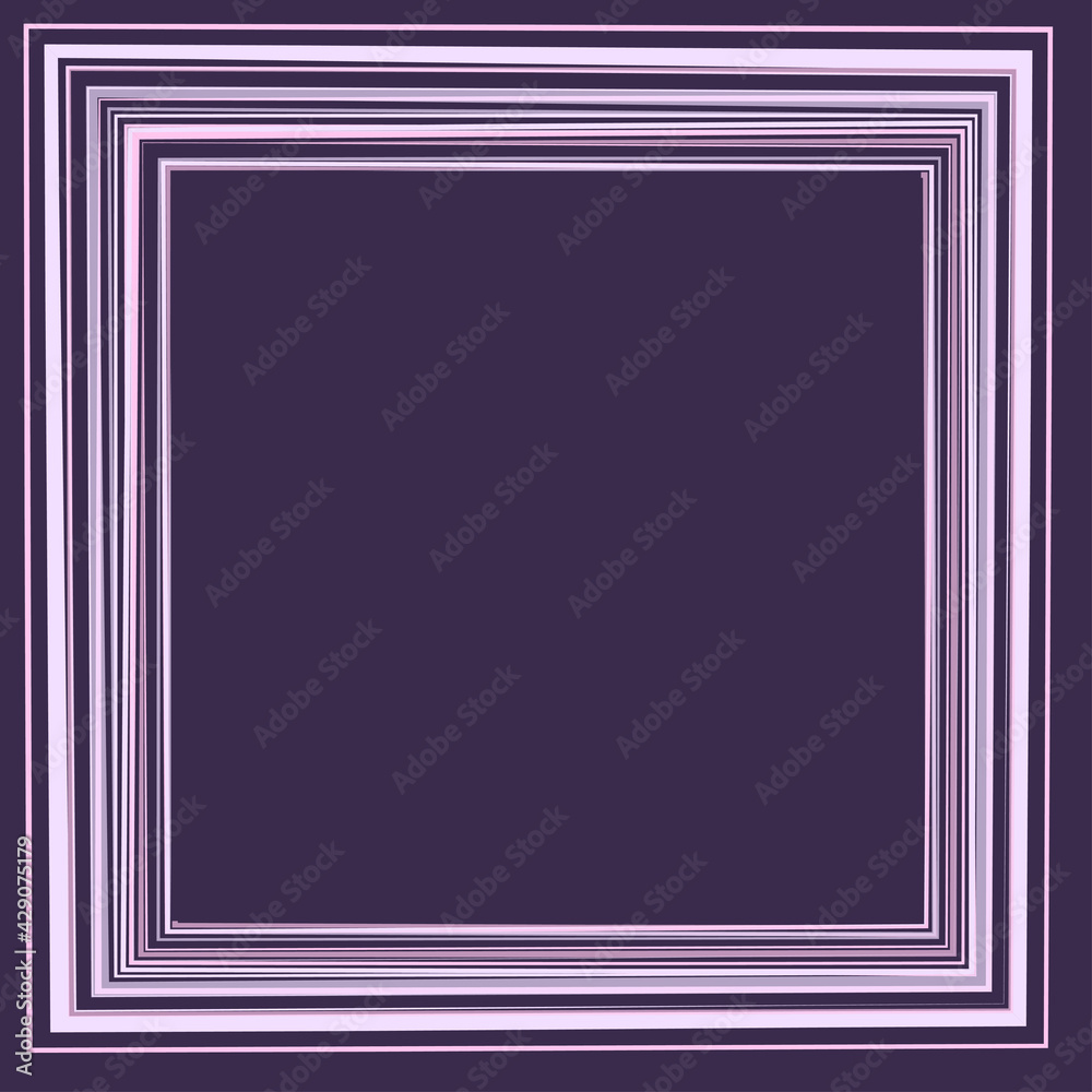 Vector pattern for design of a frame, napkin, shawl, hijab. Striped ...