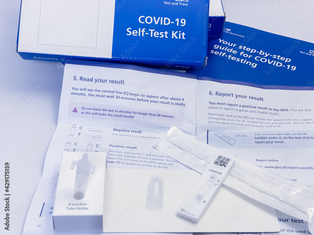 Free NHS COVID-19 Self Test for Kids and family in UK, The UK ...