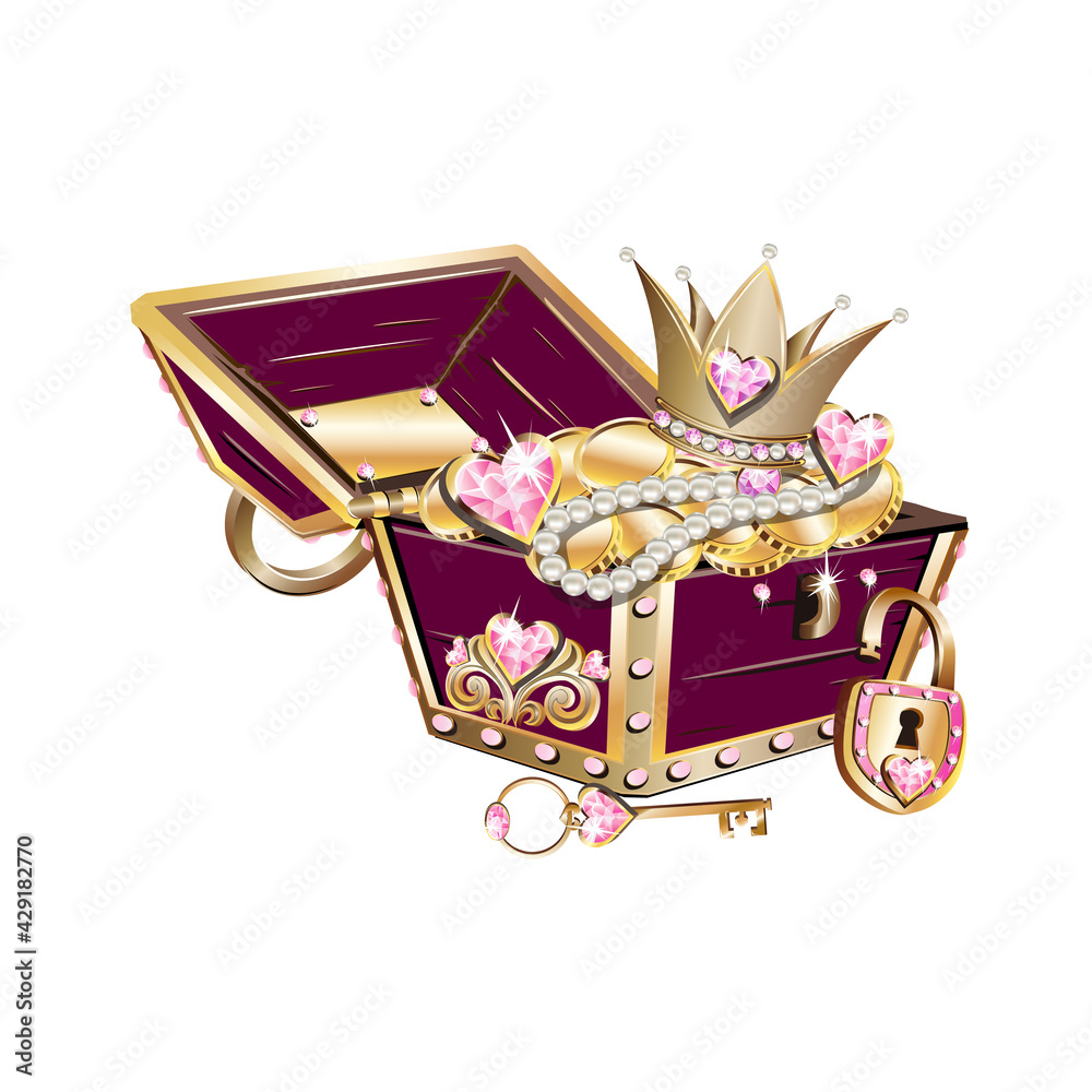Jewelry Box Illustration