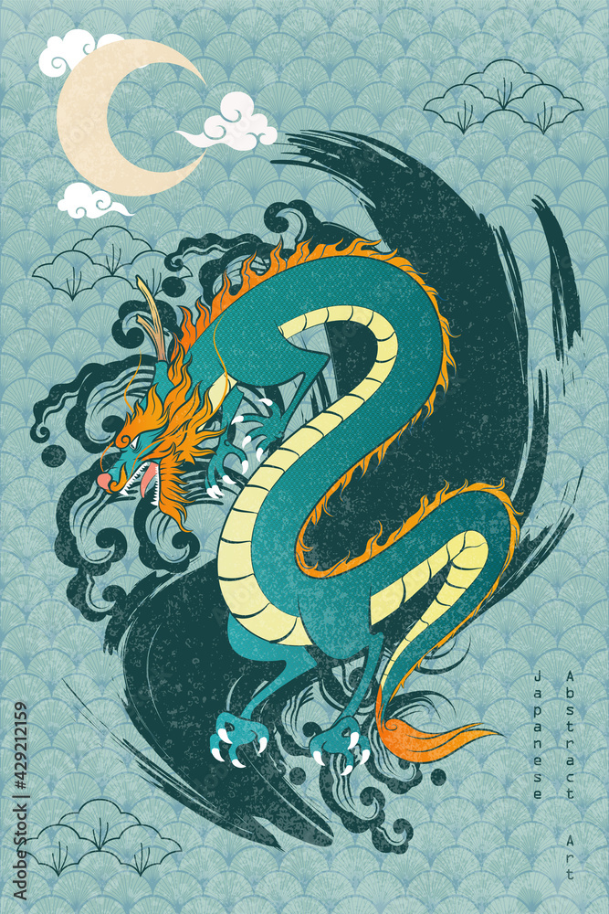 Japanese Water Dragon Drawings