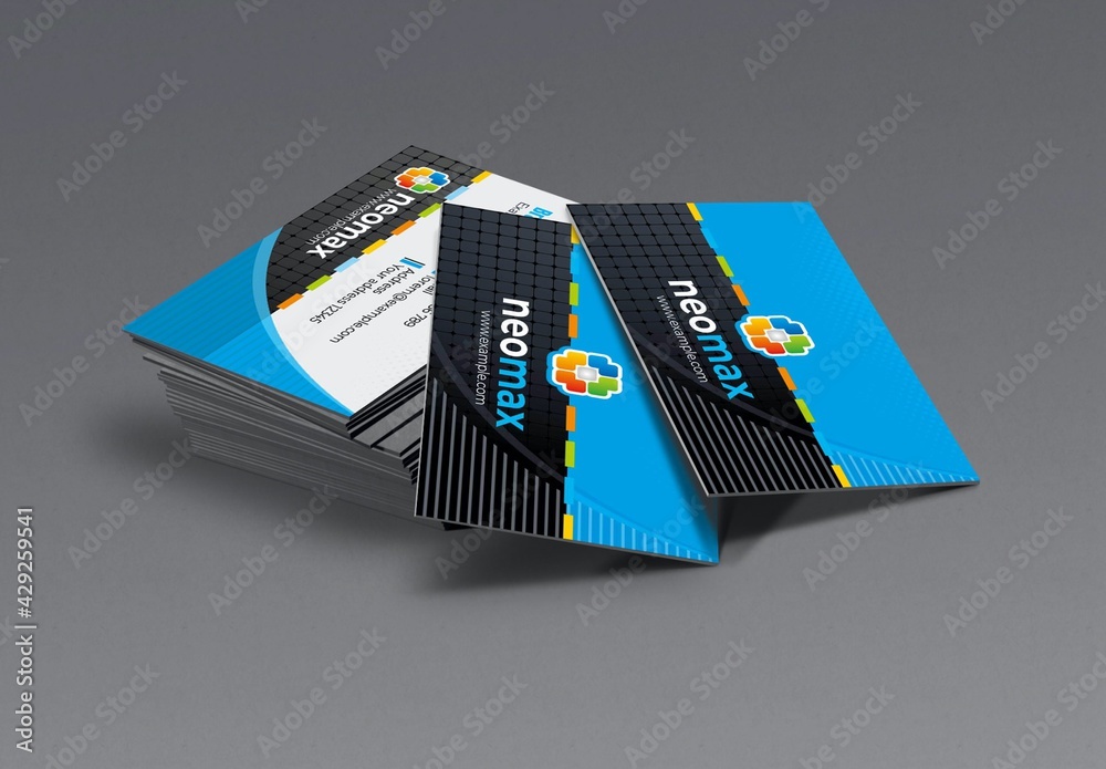 Creative Business Card Layout Stock Template | Adobe Stock