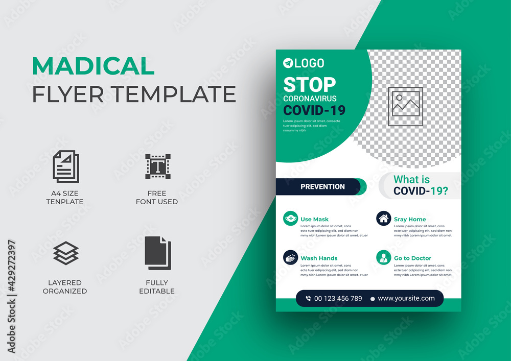 Medical Poster Design Template