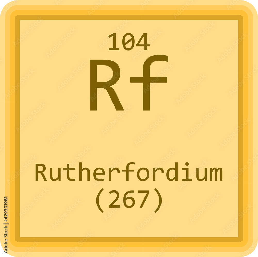 Rutherfordium Metal