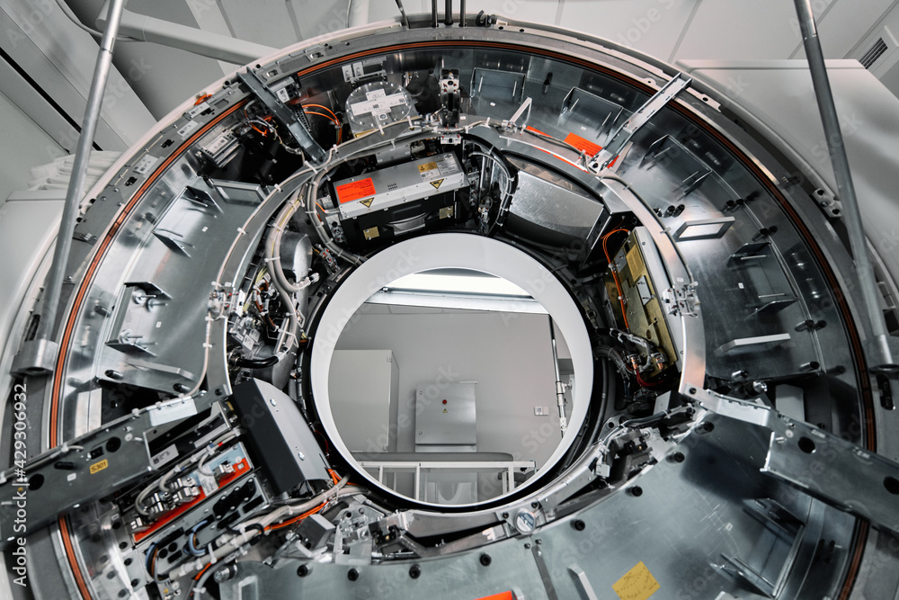 MRI - Magnetic resonance imaging scan device in Hospital. Medical ...