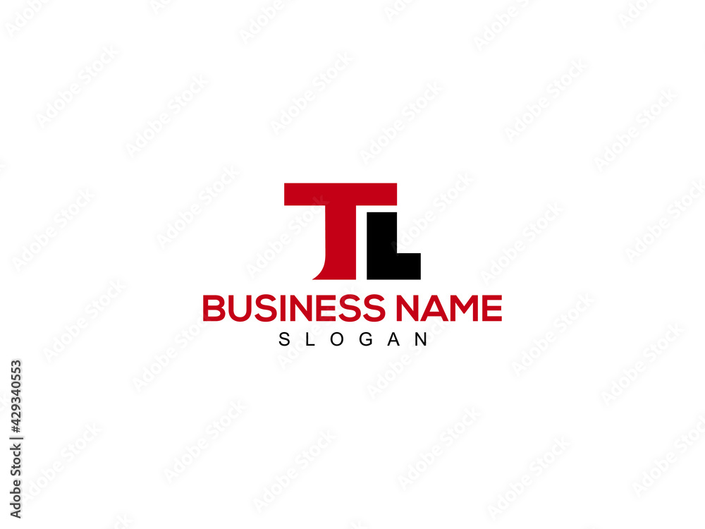 TL Letter Logo, tl logo image vector for business Stock Vector | Adobe ...