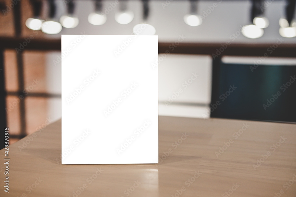 Mock up acrylic frame posters pattern template forms background, blank ...