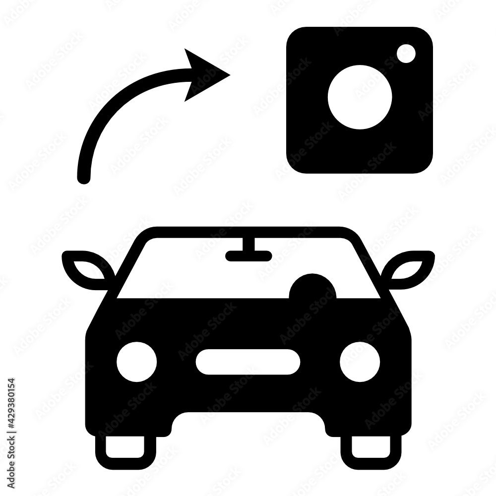 Self driving Car with Traffic Camera Concept, Optics Photonics Sensor ...