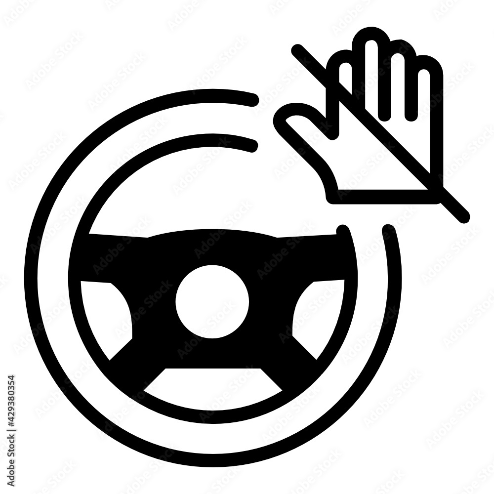 Self driving without a steering wheel Concept Electronic stability ...