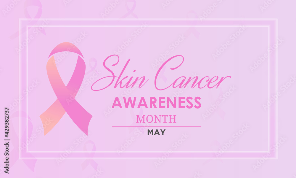 Skin Cancer May Prevention and awareness Vector Concept. Banner, Poster ...