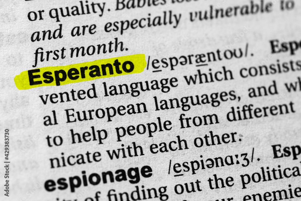 Highlighted word esperanto concept and meaning Stock Photo | Adobe Stock Highlighted word esperanto concept and meaning Stock Photo | Adobe Stock